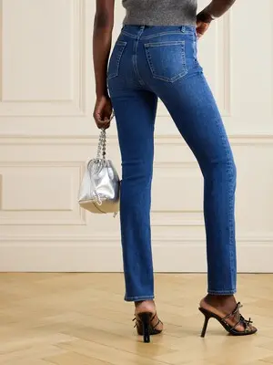 FRAME The Pencil High-rise Skinny Jeans
