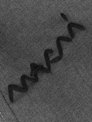 Marni Embroidered Wool Shirt