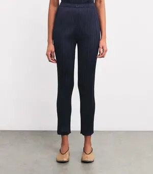 Issey Miyake Trousers - Navy