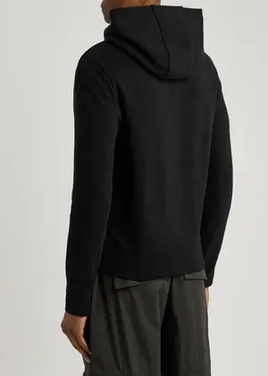 Moncler Logo-appliquéd Hooded Cotton Sweatshirt