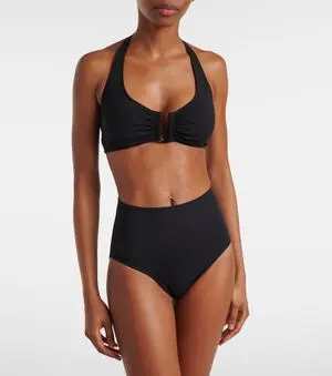 ERES Dedicace Halterneck Bikini Top - Black