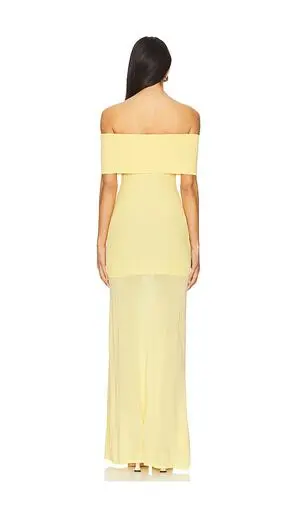 LOVERS AND FRIENDS Christi Maxi Dress - Yellow