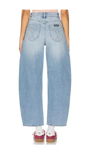 Rolla's Gigi Barrel Jeans - Blue