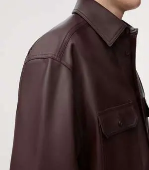 Loewe Leather Overshirt