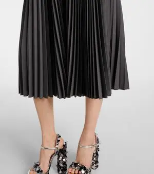 Dolce & Gabbana Pleated Midi Skirt