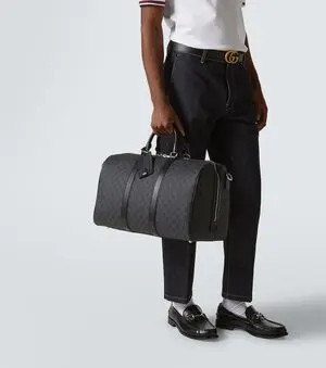 Gucci Gg Supreme Canvas Duffel Bag