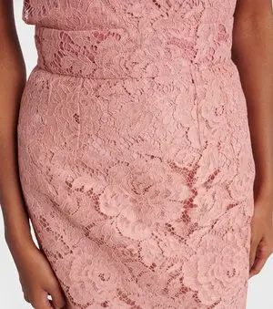 Dolce & Gabbana Lace Midi Skirt