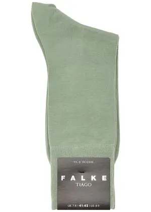Falke Tiago Cotton-blend Crew Socks - Light Green