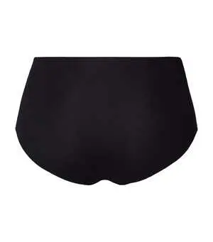 Hanro Invisible Cotton Maxi Briefs - Black