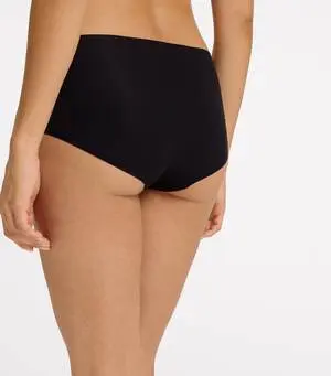 Hanro Invisible Cotton Maxi Briefs - Black
