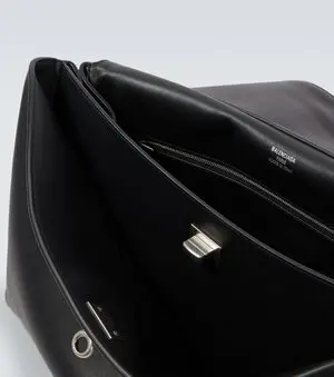 Balenciaga Rodeo Leather Messenger Bag
