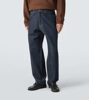 Auralee Hard Twist Wide-leg Jeans