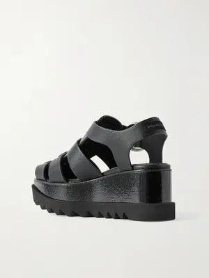 Stella McCartney Elyse Recycled Wedge Sandals