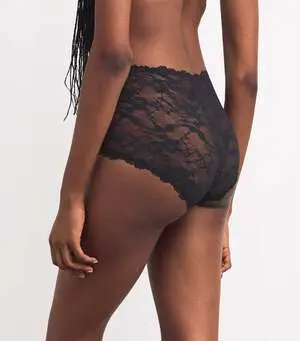 SKIMS Stretch-lace Boyshorts