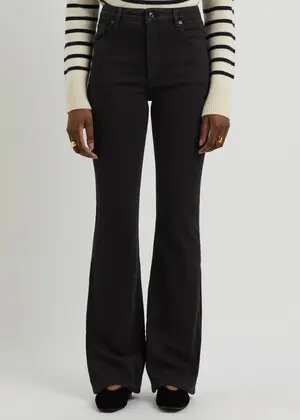 FRAME The Reboot Boot-leg Jeans - Black