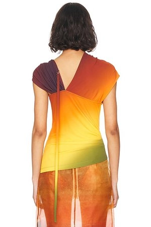Monse Off Shoulder Jersey Top
