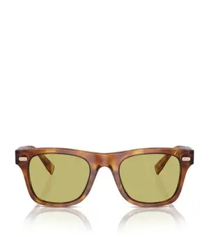 Brunello Cucinelli Acetate Sunglasses - Brown