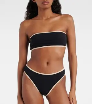 TOTEME Jersey Bikini Bottoms - Black