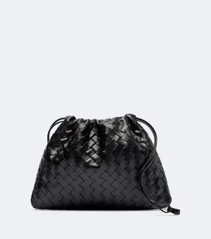 BOTTEGA VENETA Dustbag Intrecciato Leather Clutch