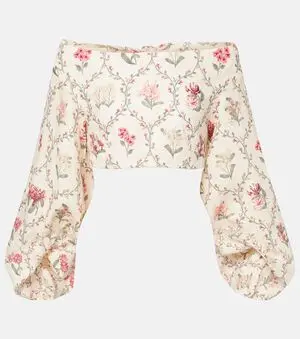 Agua Bendita Cropped Blouses