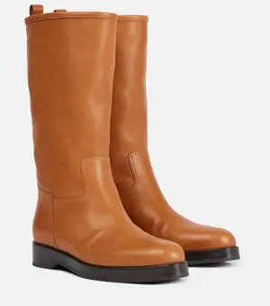 Loro Piana John Leather Boots