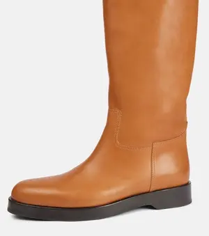 Loro Piana John Leather Boots