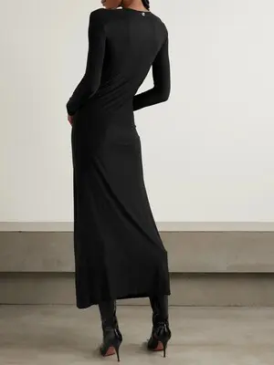 Rabanne Eyelet-embellished Maxi Dress