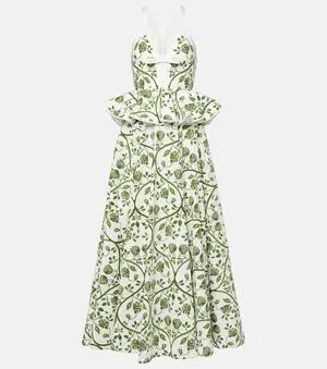 Giambattista Valli Cotton Maxi Dress - White