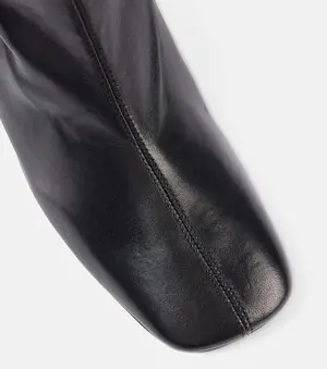 Dries Van Noten Leather Ankle Boots