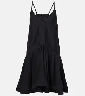 MARANT ETOILE Danielle Cotton-blend Mini Dress