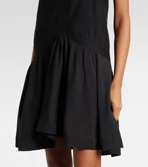 MARANT ETOILE Danielle Cotton-blend Mini Dress