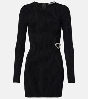 David Koma Embellished Cutout Minidress