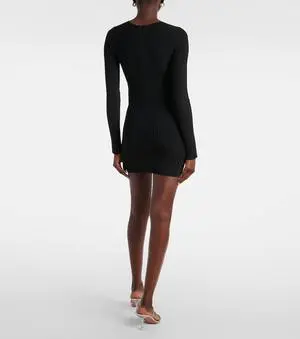 David Koma Embellished Cutout Minidress