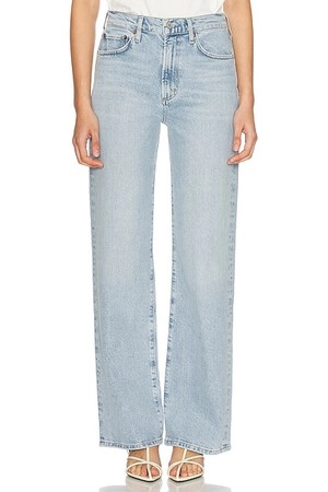 AGOLDE AGOLDE Harper Mid Rise Straight Jeans Beam