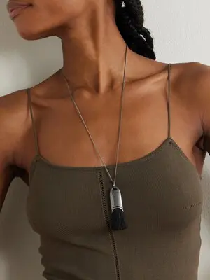 LEMAIRE Personal Brush Necklace In Tone
