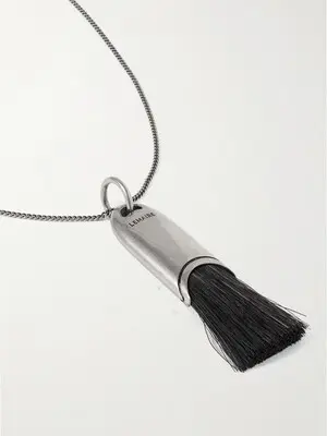 LEMAIRE Personal Brush Necklace In Tone