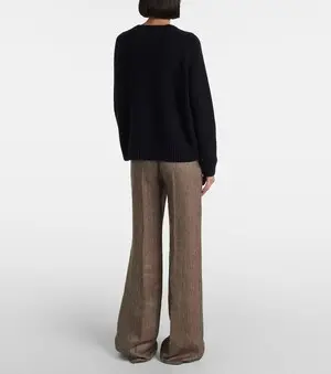 Loro Piana Parksville Cashmere Sweater - Blue