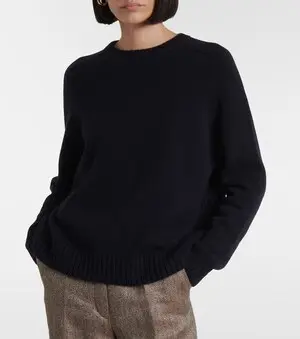 Loro Piana Parksville Cashmere Sweater - Blue