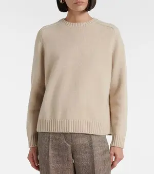 Loro Piana Parksville Cashmere Crewneck Sweater