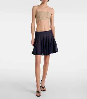 Alaïa Knitted Miniskirt