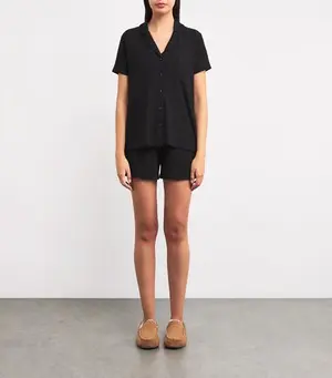 SKIMS Soft Lounge Short Pyjamas - Black