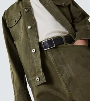 Bottega Veneta Piccolo Intrecciato Leather Belt