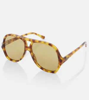 Chloé Aviator Sunglasses - Brown