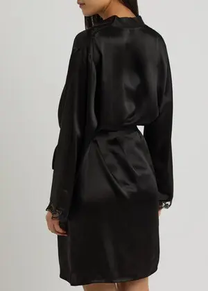 Simone Perele Love Me Silk-satin Robe