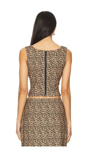 Miaou Imogene Corset - Brown