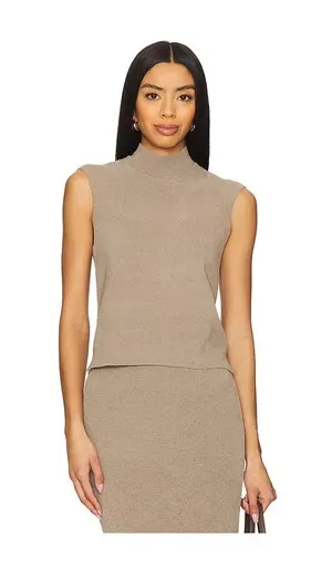 House Of Harlow 1960 Lexley Sleeveless Sweater - Brown