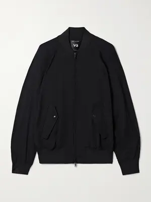 ADIDAS ORIGINALS Y-3 Zip-up Twill Track Jacket