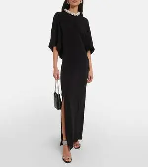 Stella McCartney Crystal-braided Maxi Dress