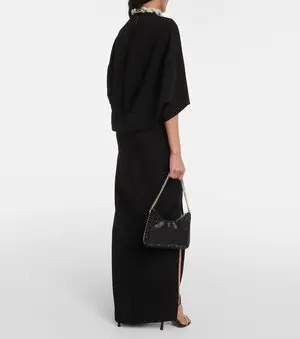 Stella McCartney Crystal-braided Maxi Dress