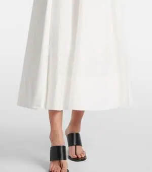 Simkhai Cersei Cotton Poplin Midi Dress